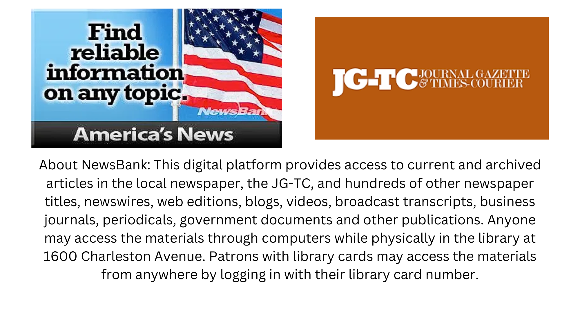 Online Newspapers – Mattoon Public Library